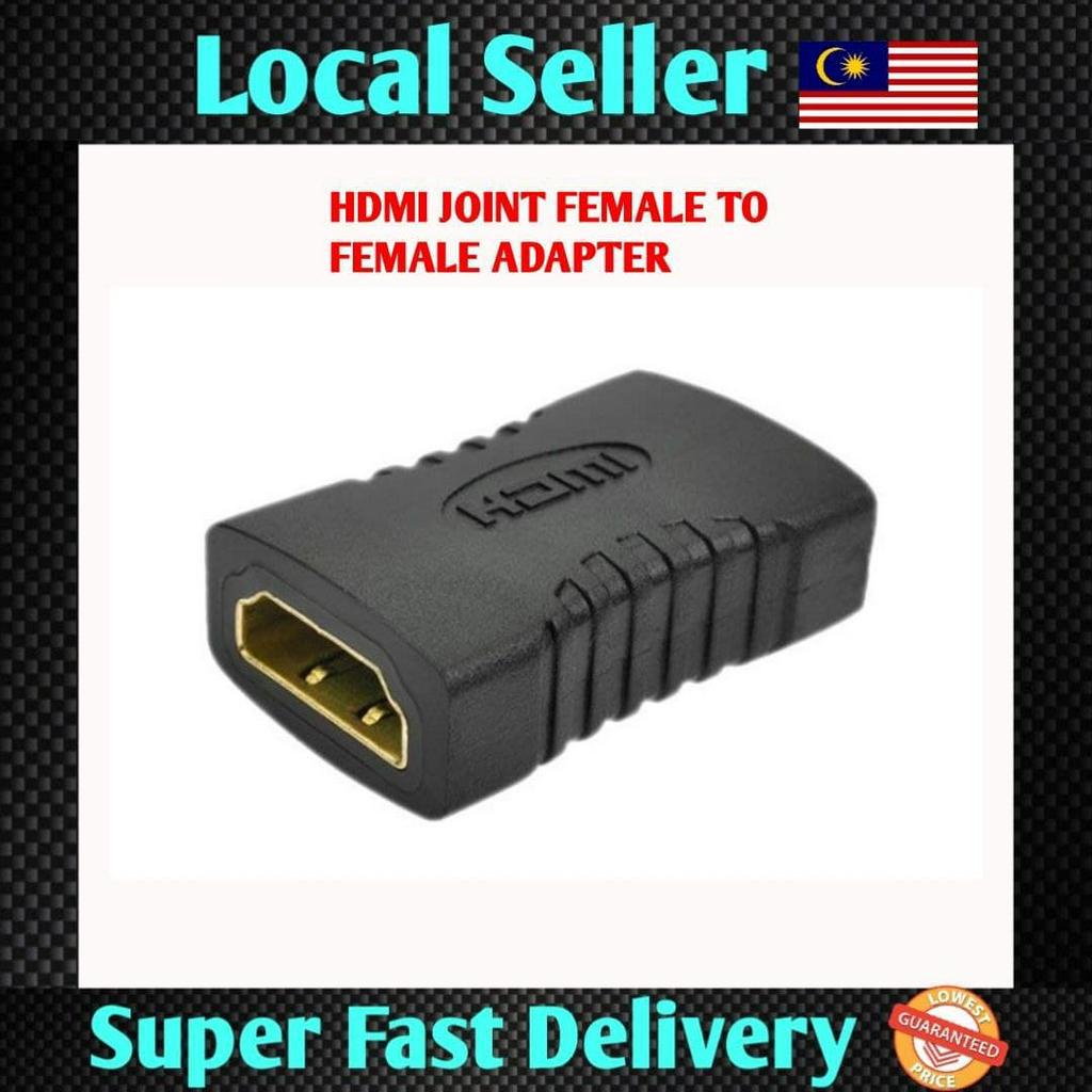 🔥Local Seller🔥 HDMI Adapter JOINT Female to Female HDMI Connector ...