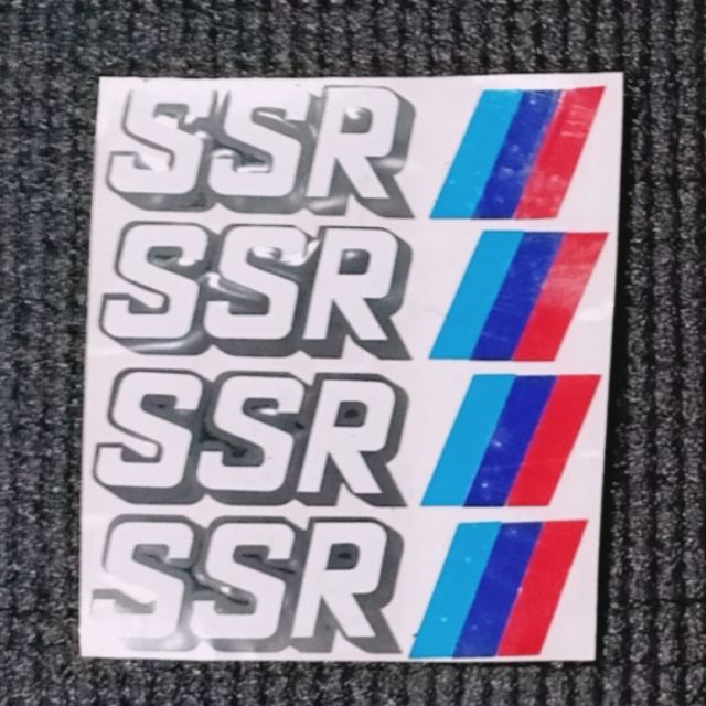 SSR/Type Sport Rim ( Cutting Sticker ) Oracal | Shopee Malaysia
