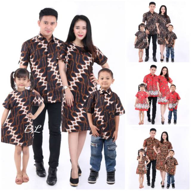 Family Uniforms, jumbo batik Couples, couple Father And Daughter, Party ...