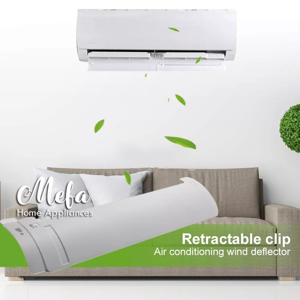 Ac Gutter Windbreaker Reflector / Indoor AC Cover Air Conditioner Wind ...