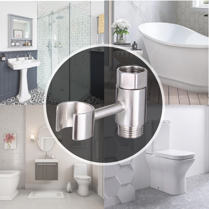 🎉Ready Stock🎉 304 STAINLESS STEEL BIDET HOLDER MULTIPURPOSE | Shopee ...