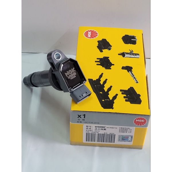 NGK U5090 Toyota Camry, Wish, Estima, Vellfire, Innova, Fortuner (90919-02248) NGK Ignition Plug ...