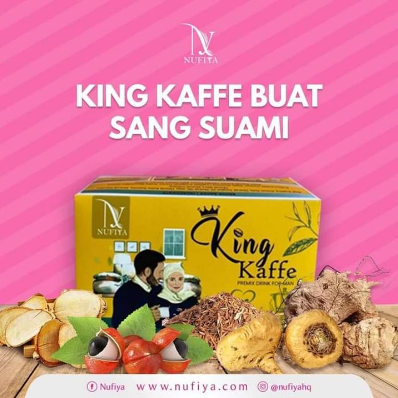 💥HOT ITEM COAFFE SPECIAL FOR MEN💥king kaffe Nufiya untuk lelaki gagah perkasa | Shopee Malaysia