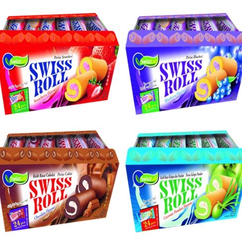 SWIZZLEF SWISS ROLL Flavour [24pcs x 20G] | Shopee Malaysia