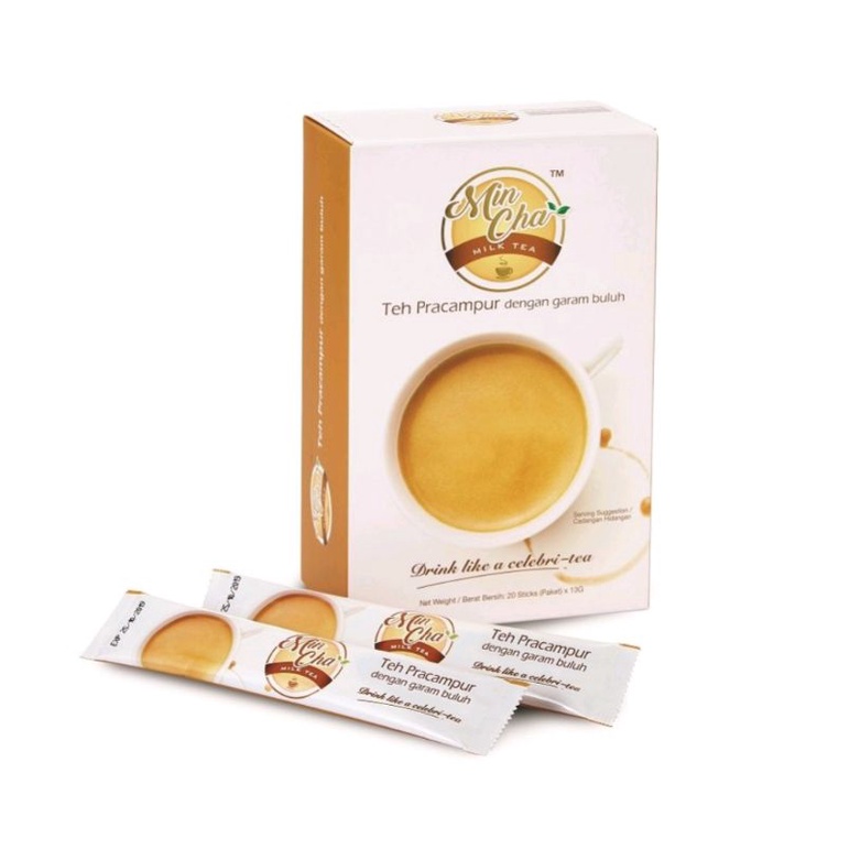 Min Cha Instant Milk Tea with Garam Buluh dari Sahajidah Haii-O ...