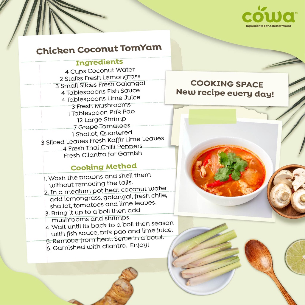 [CARTON DEAL] COWA Coconut Water (500ML) (12 Unit/1 Carton) | Shopee ...