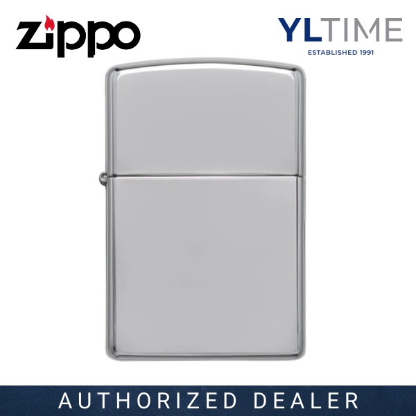 Zippo #250 Classic High Polish Chrome Lighter (100% Original & New ...