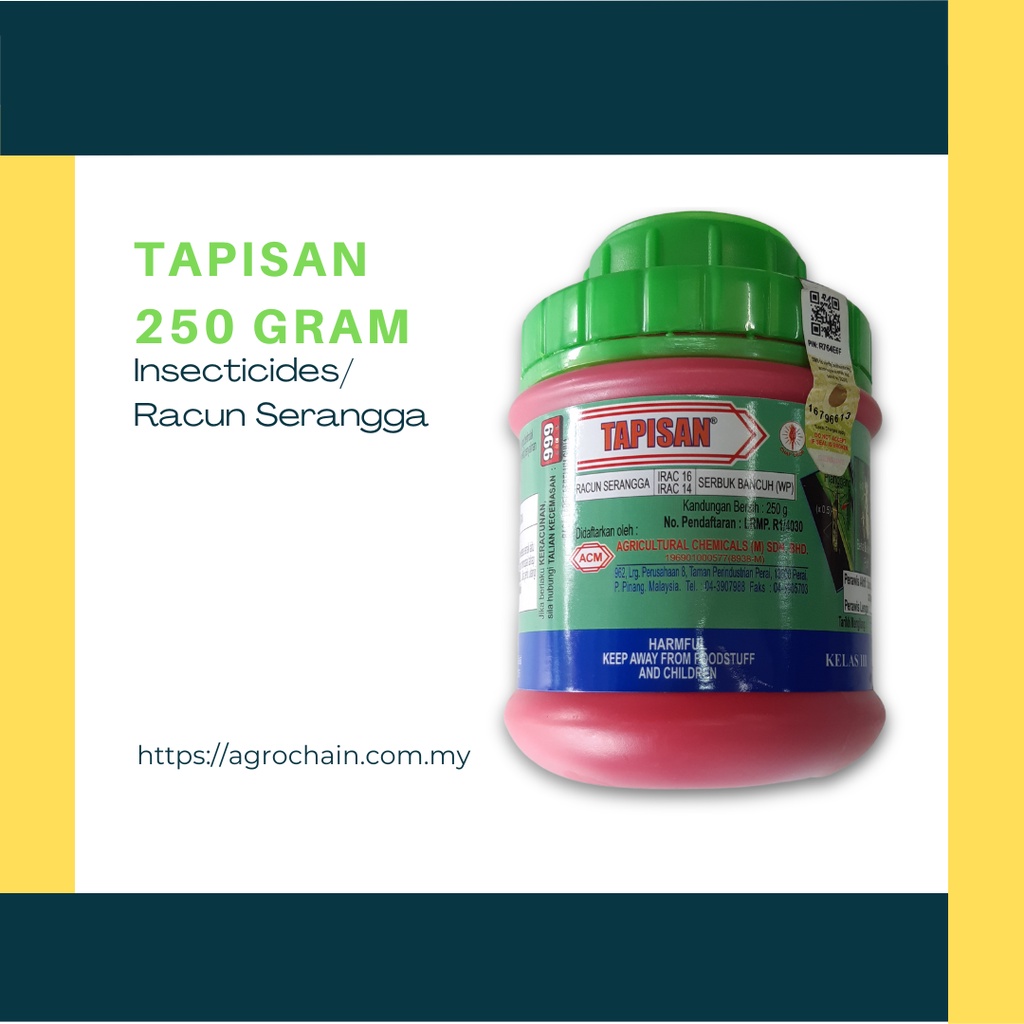 ACM - TAPISAN - 250 GRAM (RACUN SERANGGA /杀虫剂/INSECTICIDES) | Shopee Malaysia
