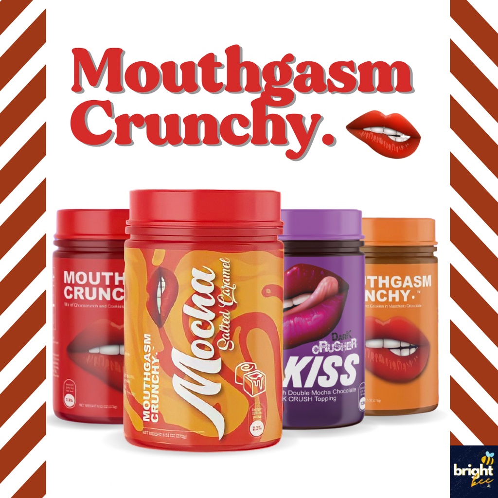 [24H💯 POSTAGE] 🔥MOUTHGASM CRUNCHY CHOCOJAR CHOCOLATE MOCHA/MACCHIATO ...