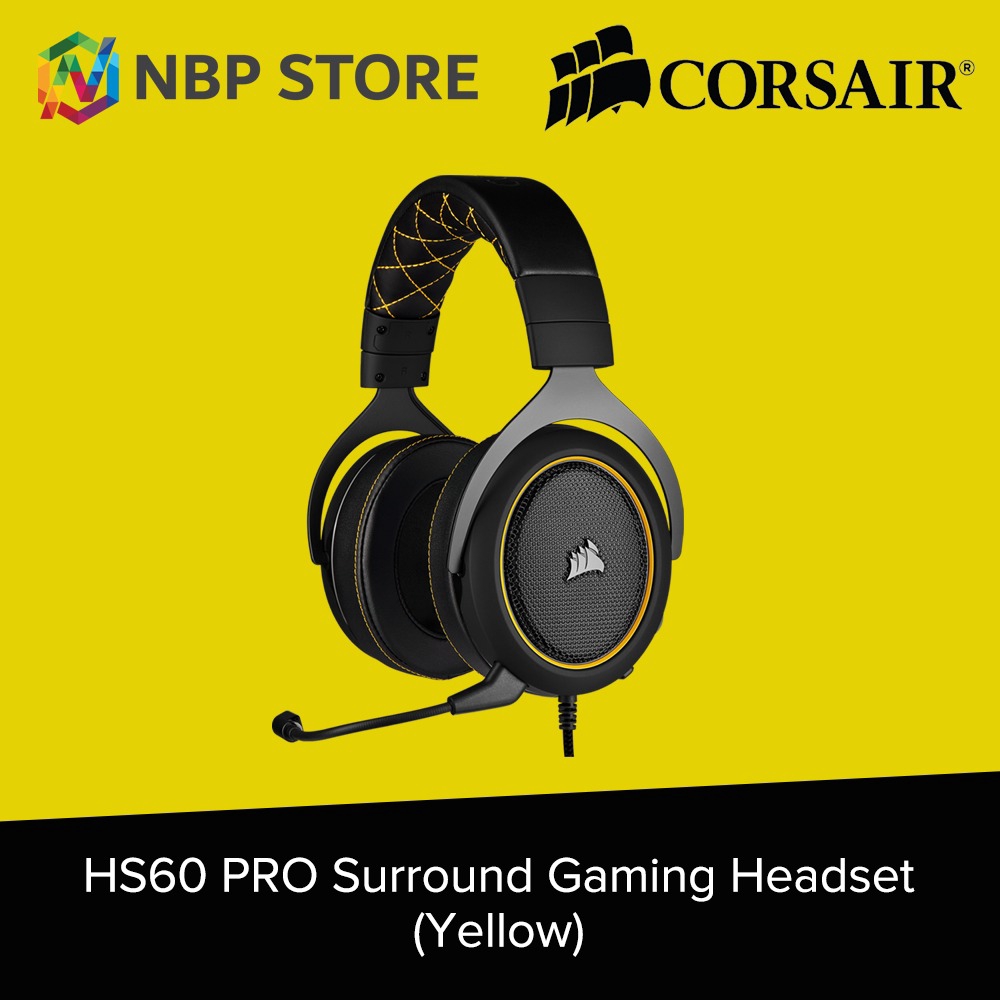 Corsair HS60 PRO Surround Gaming Headset | Shopee Malaysia