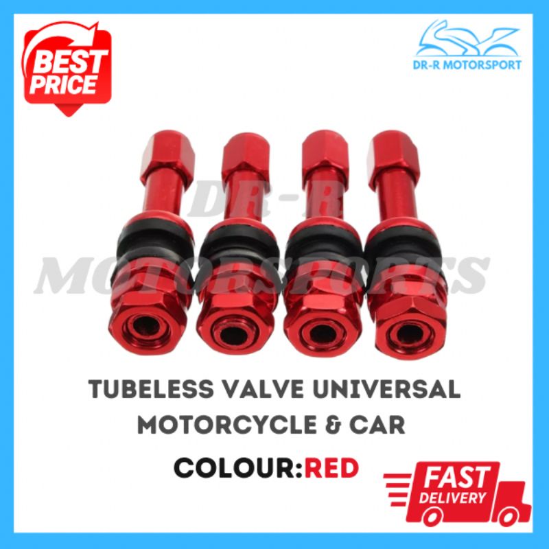 Tubeless Valve Kepala Tubeless Air Valve Tayar Universal Motor & Kerata ...