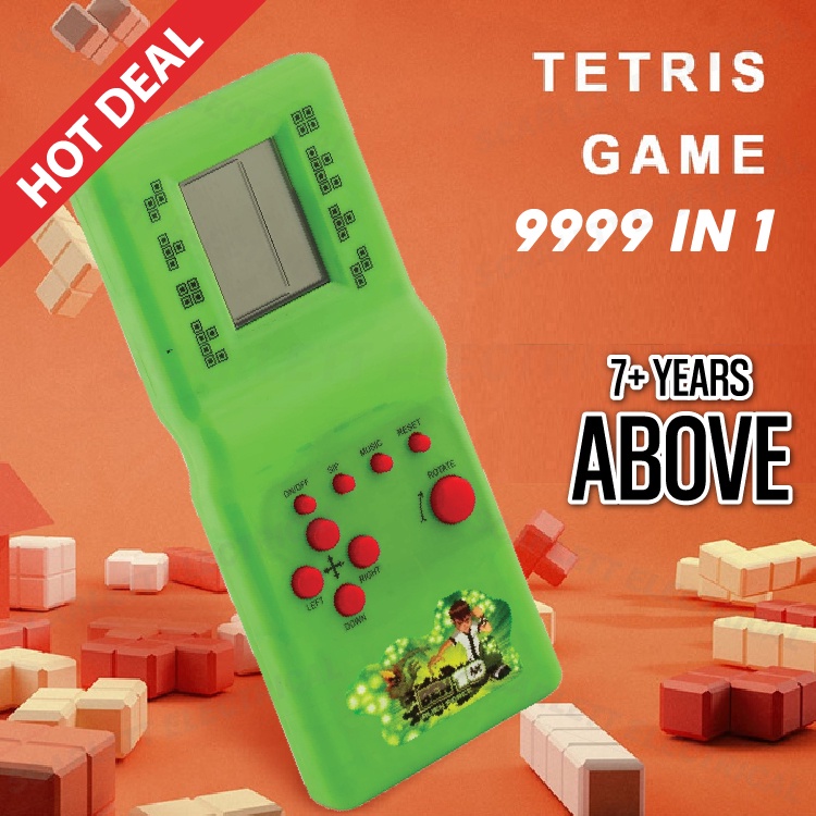 9999 in 1 Tetris Brick Games Classic Retro Nostalgic Multigame Station ...