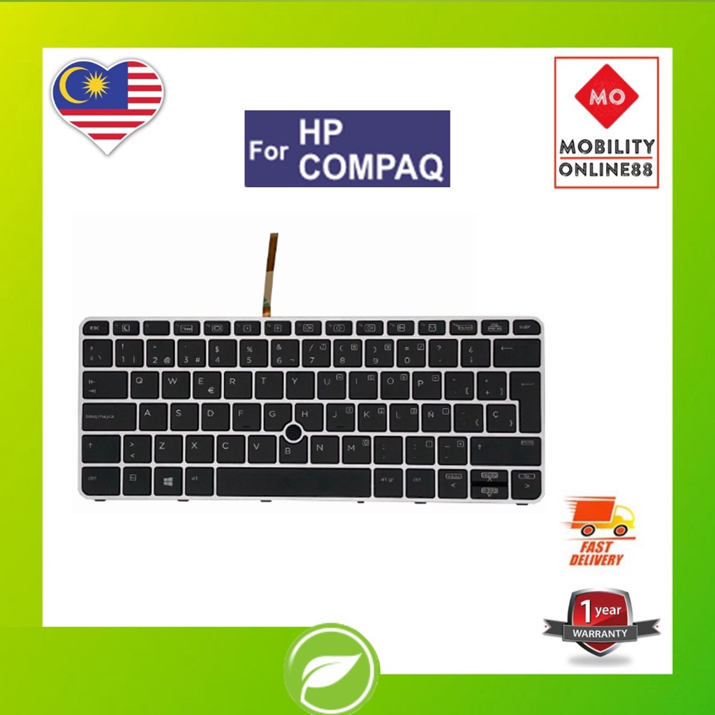 HP 820 G3 with Backlight Laptop Keyboard | Shopee Malaysia
