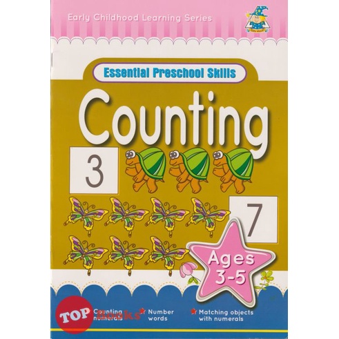 [TOPBOOKS Wizard Kids] Essential Preschool Skills Counting Ages 3-5 ...
