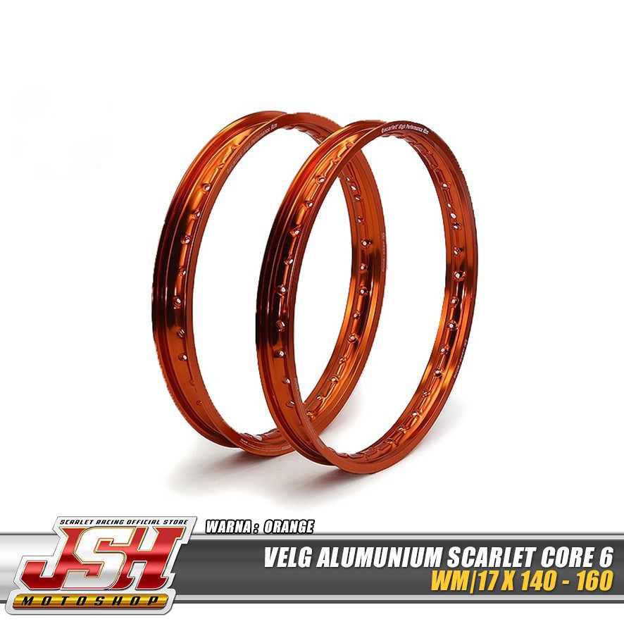 Velek Pelk Cross Aluminum SCARLET Rim Type WM 17 140 140 Colors ...