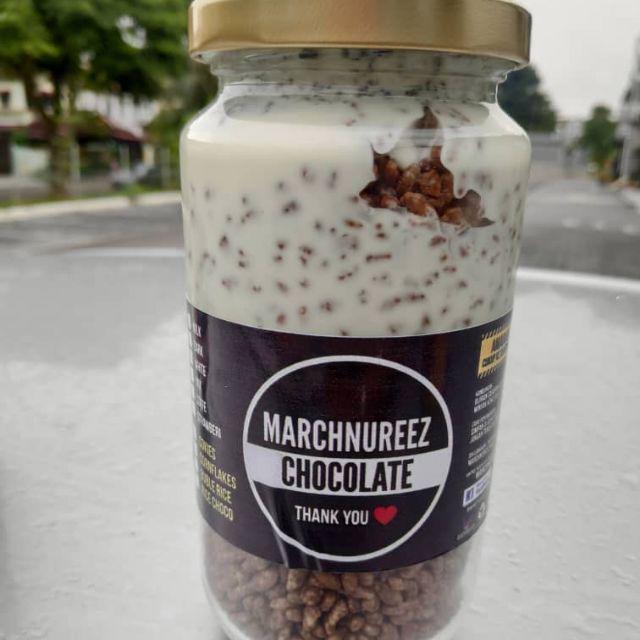 CHOCOJAR VIRAL CHOCOLATE JAR FRESH HOMEMADE MILK / DARK / WHITE / MIX ...