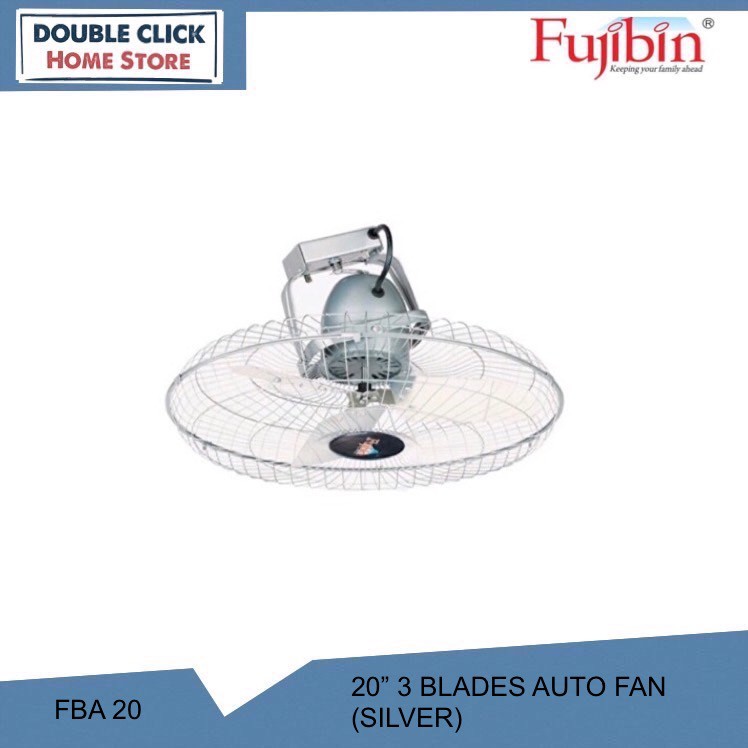 Fujibin FBA-20 20” High Power Industrial Auto Fan Aluminium Blade ...