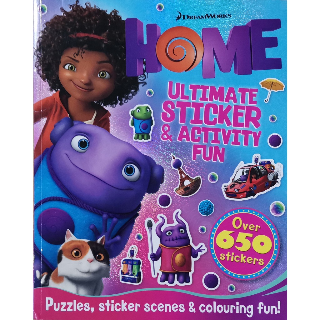 Dreamworks Home Ultimate Sticker & Activity Fun [Preloved/Secondhand ...