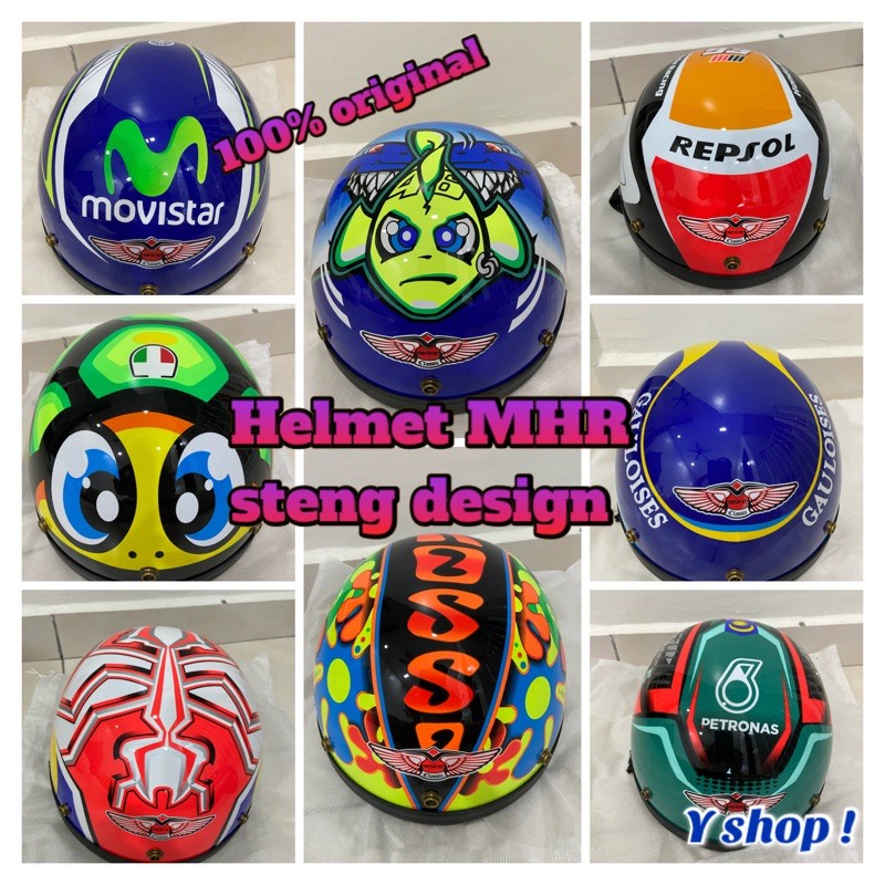 MHR Half III Steng Ninja Turtle Helmet Kura Kura !100% ORIGINAL ...