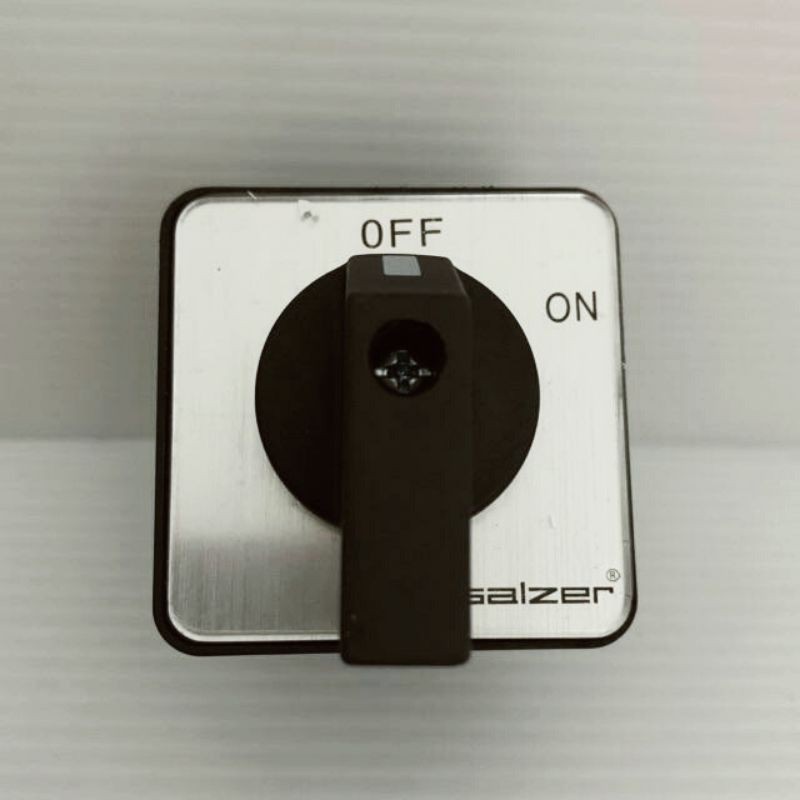 SALZER Rotary Switch 16A 2pole OFF~ON Isolator / Selector Switch (MODEL ...