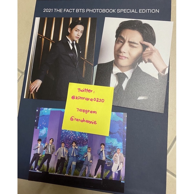 THE FACT BTS PHOTOBOOK (POSTCARD) | Shopee Malaysia