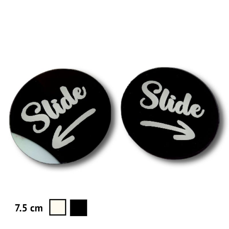 Acrylic Door Slide Sign/Door Display/Slide Door Signage/Sliding Acrylic ...