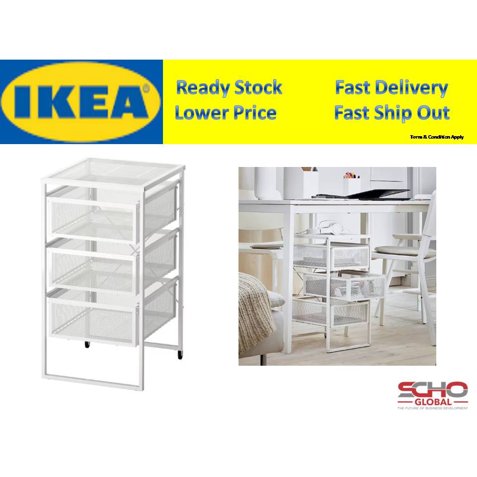 IKEA-LENNART Drawer unit, white | Shopee Malaysia