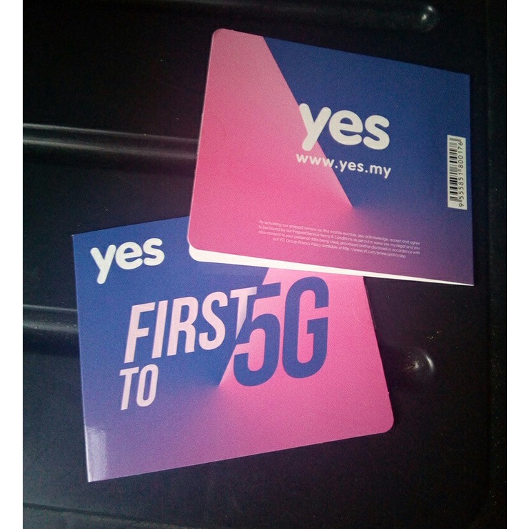 ( Free Delivery ) YES 5G SIM card unlimited 5G | Shopee Malaysia