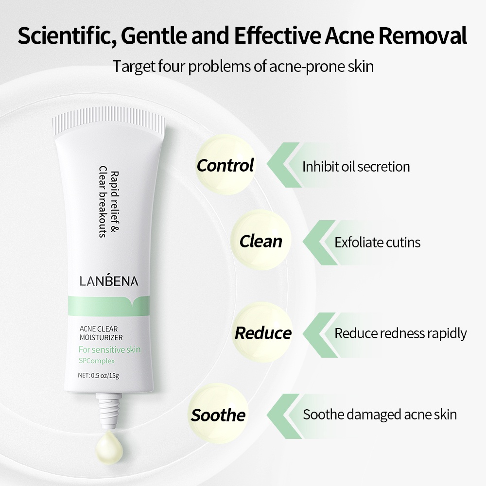 LANBENA acne control Series Clear Face Moisturizer Control Oil /Acne ...