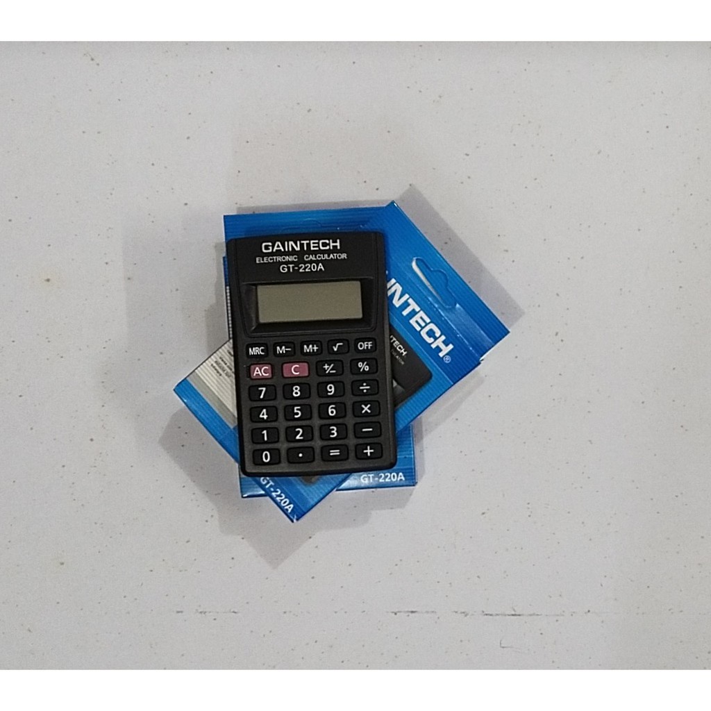 Gaintech Mini Size Calculator CT-220A / Kalkulator Kecil | Shopee Malaysia