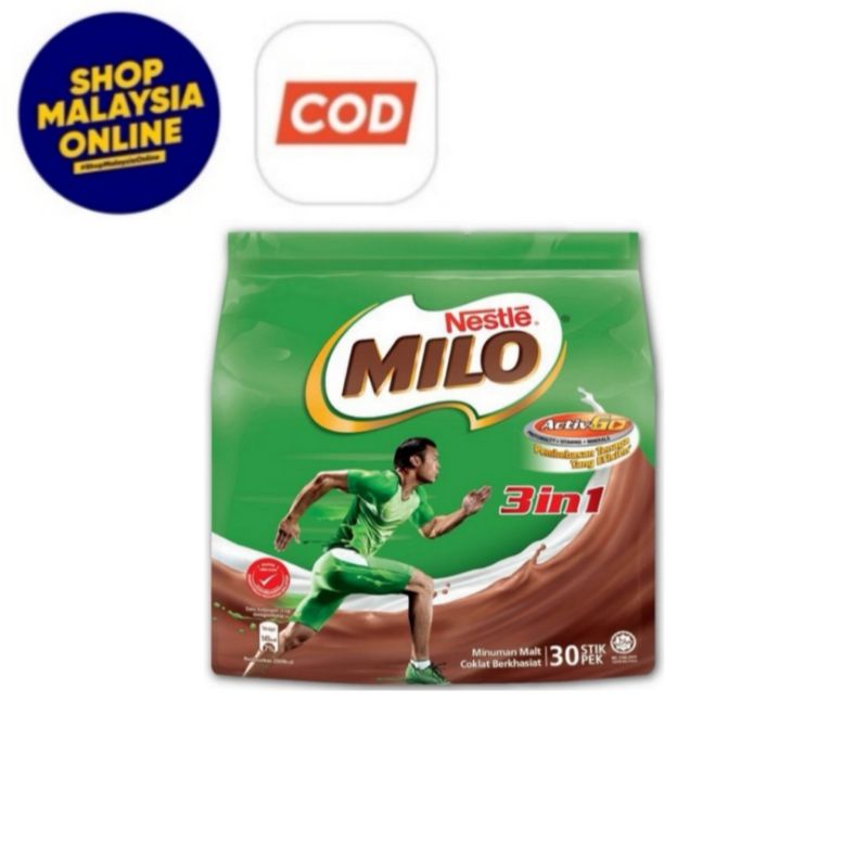 Nestle Milo 3 in 1 Original (33g×30s) | Shopee Malaysia