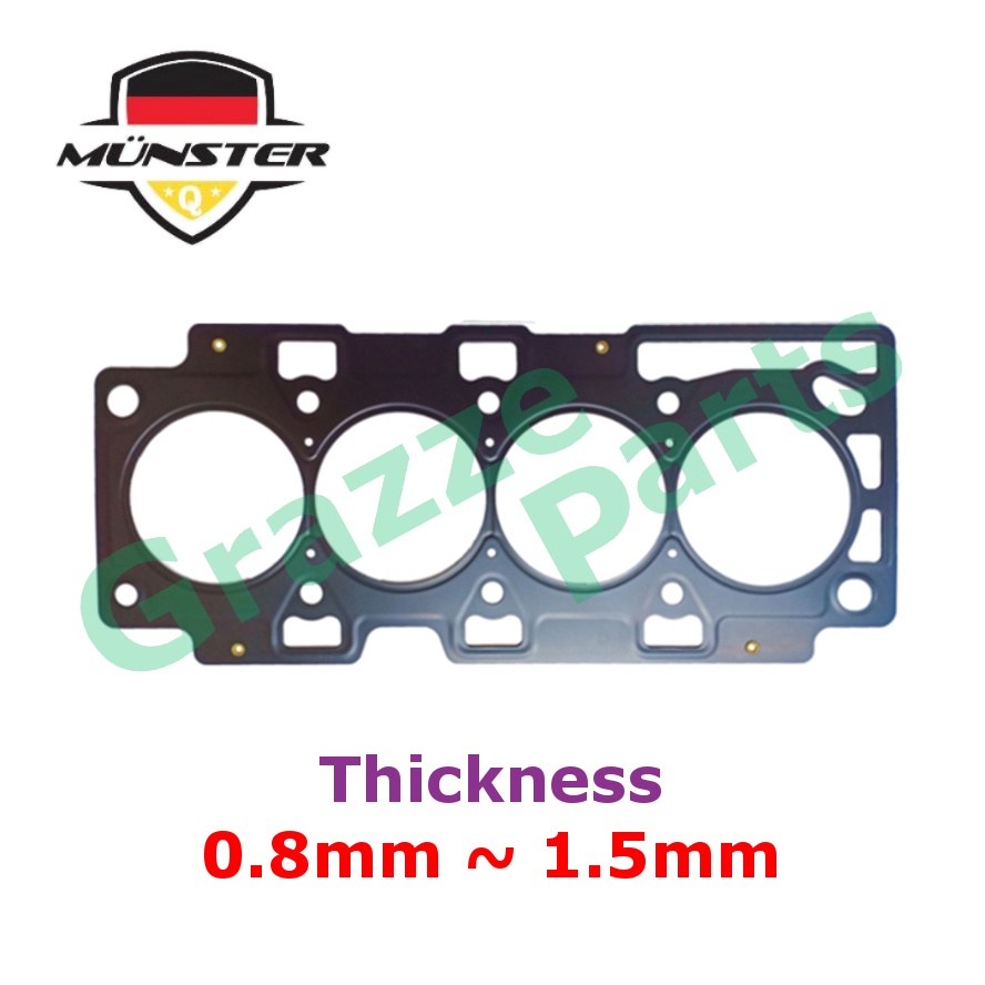 Münster Cylinder Head Gasket Gen2 Saga BLM FL FLX Persona Waja CamPro ...