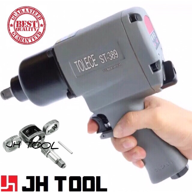 Heavy duty silent 1/2” twin hammer air impact wrench | Shopee Malaysia