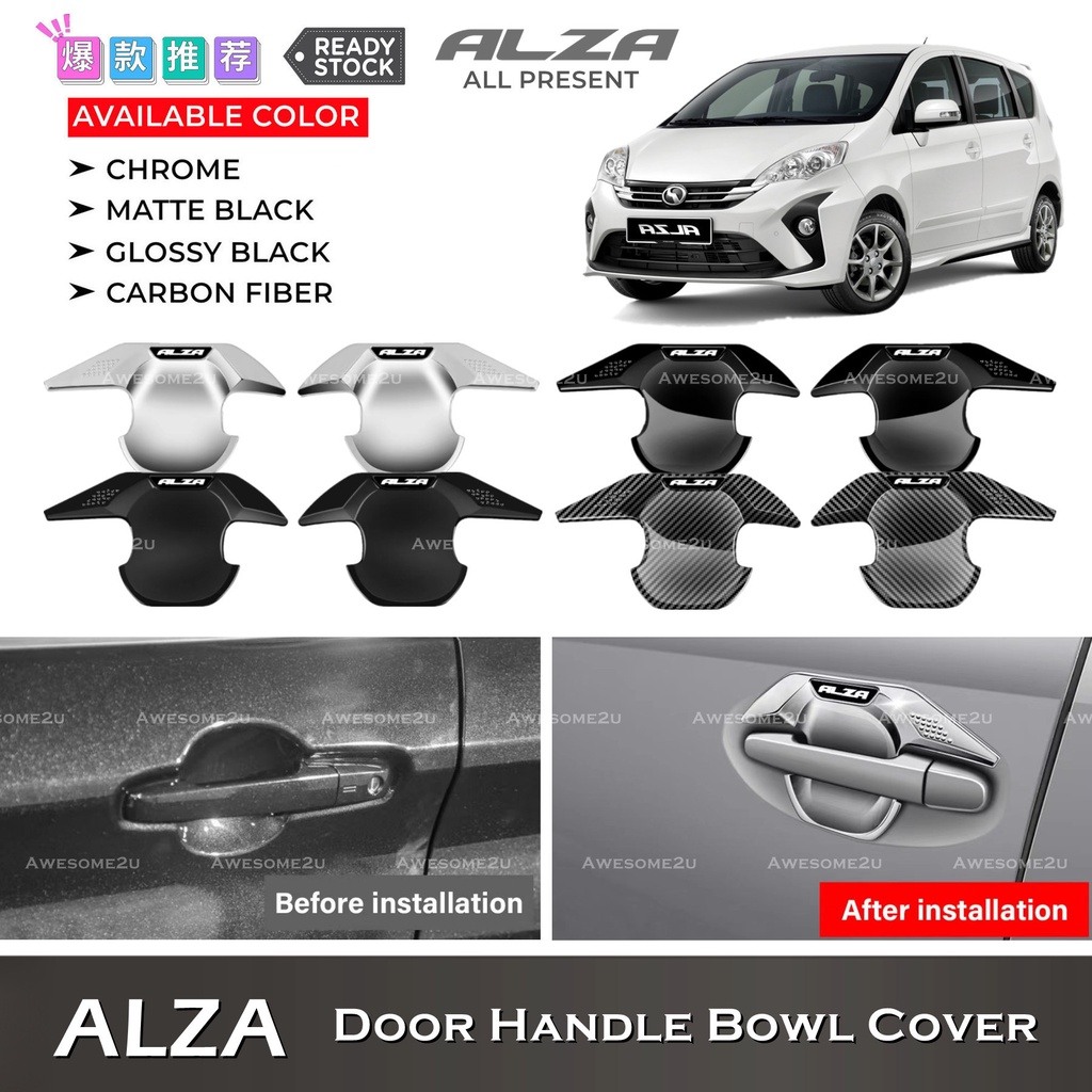 Awesome2u Perodua Alza Old 2011-2021 Door Handle Bowl Cover Sportivo ...