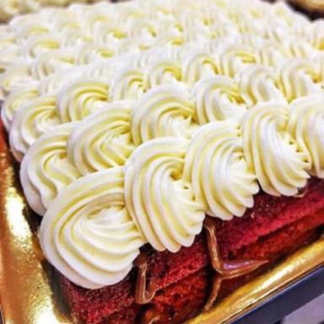 Kek Sedap Red Velvet Standard Topping Cheese " Red Velvet Cheese by ...