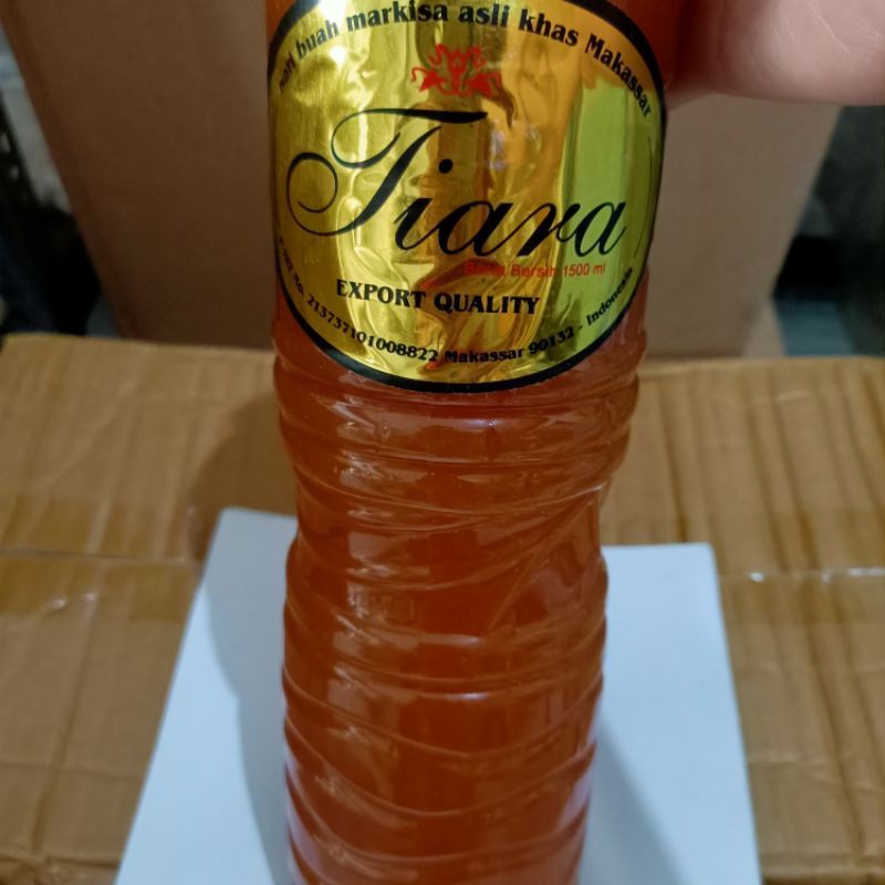 Markisa Cap Tiara Syrup (1.5liter) | Shopee Malaysia