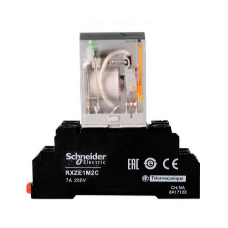 Schneider Relay RXM 24V DC and Socket Base | Shopee Malaysia