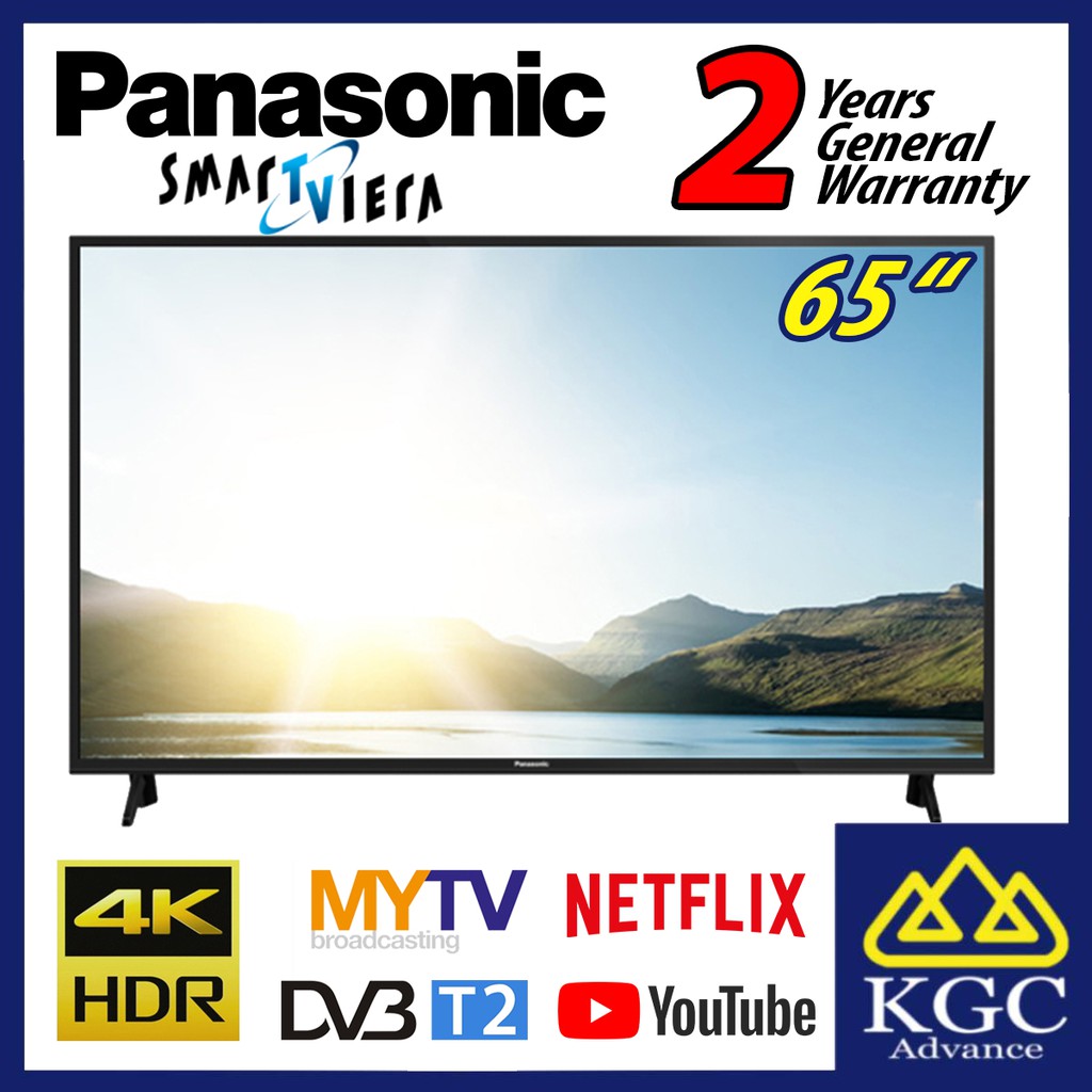 Panasonic GX600 4K UHD HDR Smart TV (65") TH-65GX600K | Shopee Malaysia