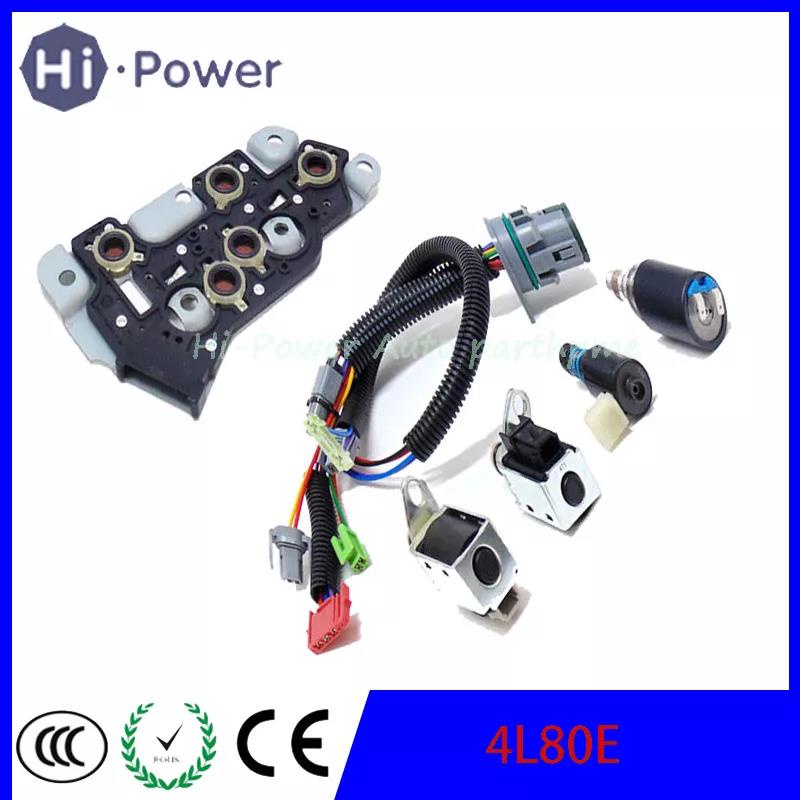 Original 4L80E Transmission Shift Solenoid Kit w/Harness For Chevrolet ...