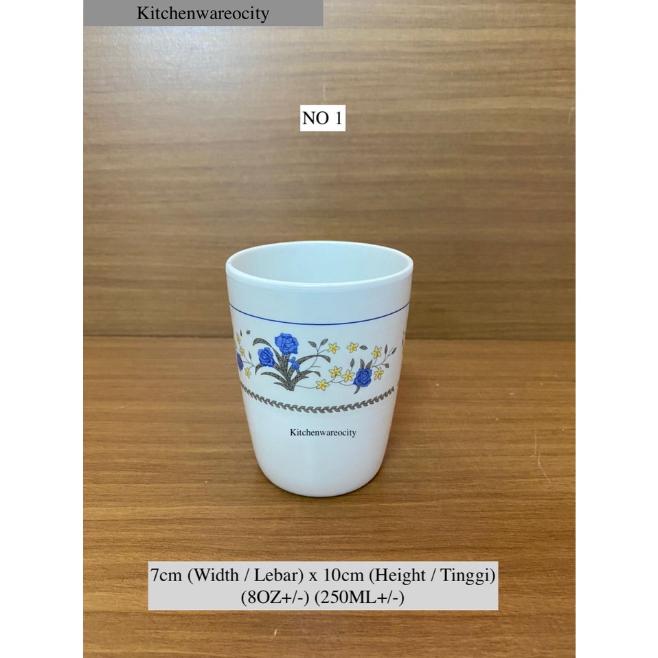 Colourful Plastic Cup / Plastic Cup / Flower Cup / Cawan Bunga / Cawan ...