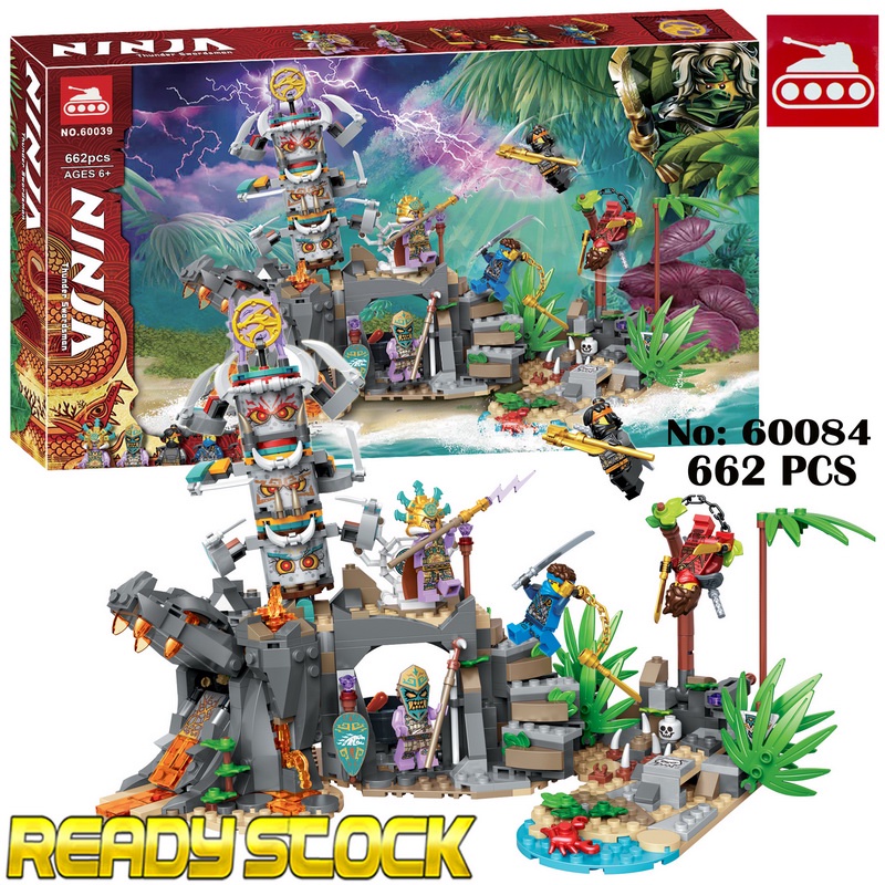 [BELA] LARI BLOCKS 60039 Ninja Going Series The Keeper's Village Ninja ...
