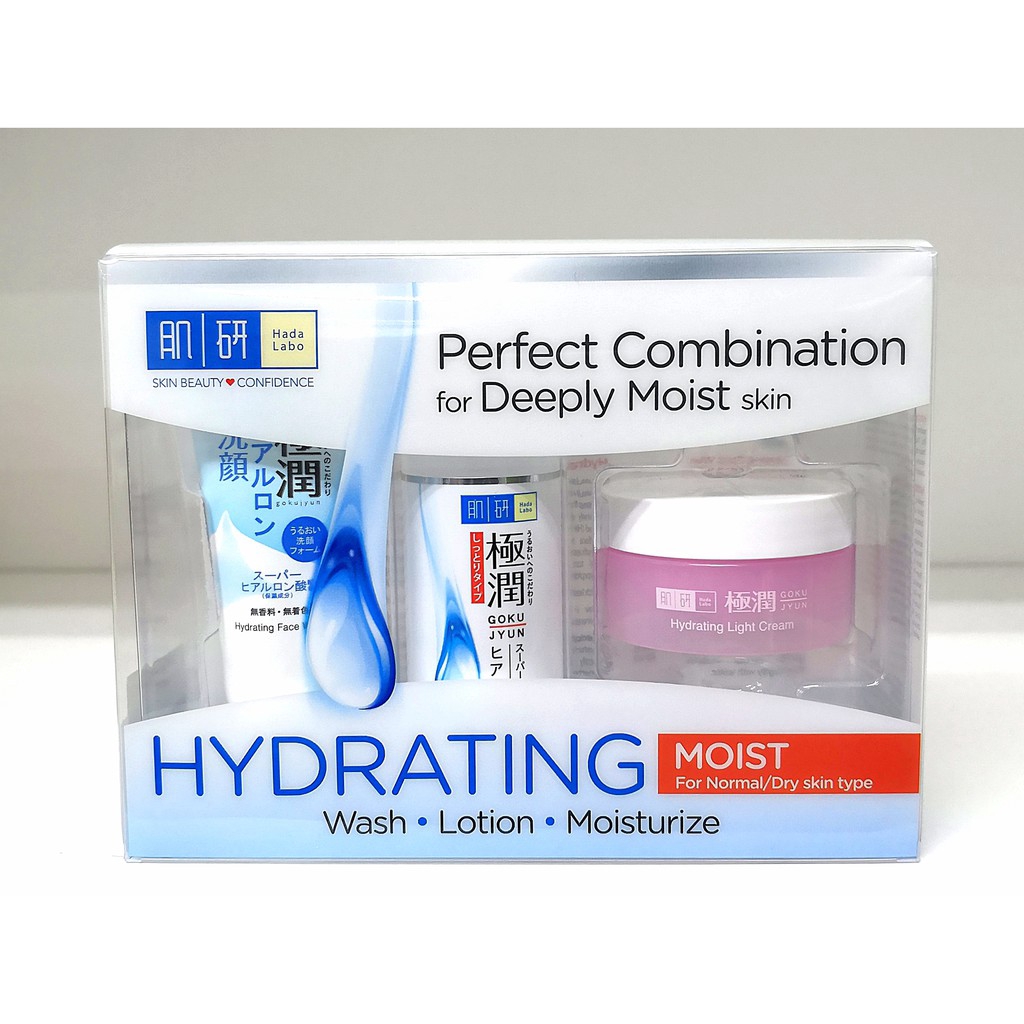 Hada Labo Hydrating Moist 123 Trial Set | Shopee Malaysia