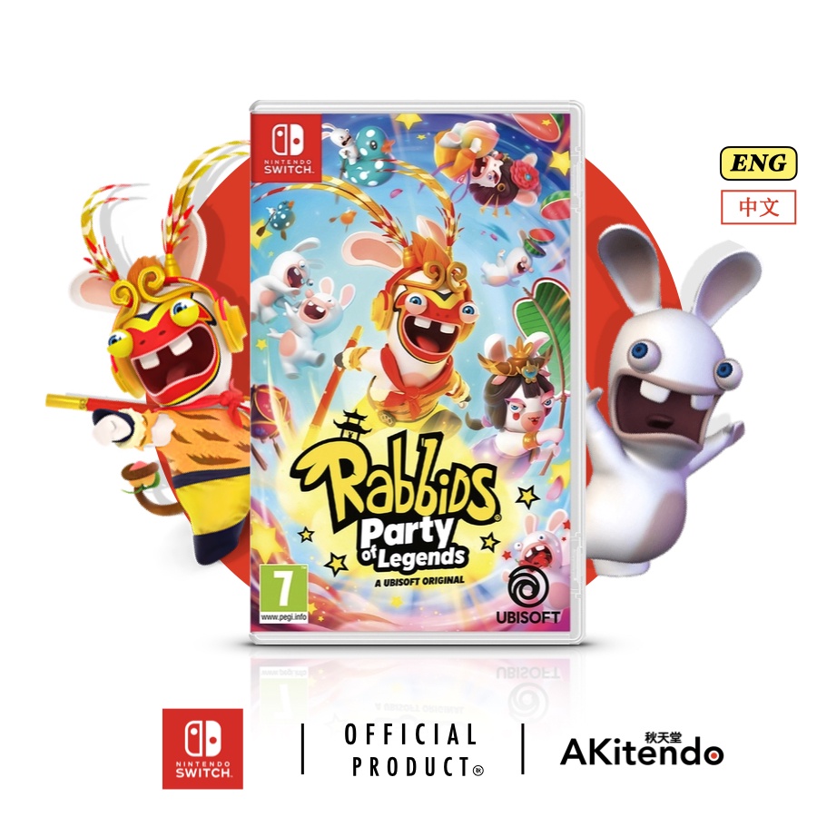  READY STOCK Rabbids Party Of Legends For Nintendo Switch ENG