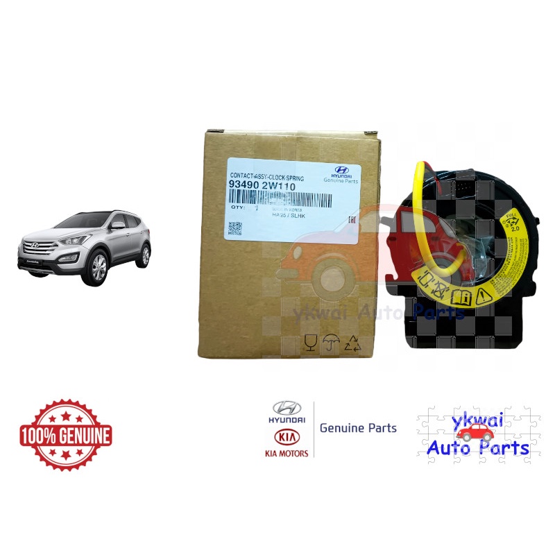 Genuine Kia Motors/Hyundai Clock Spring Contact ASSY for Hyundai Santa ...