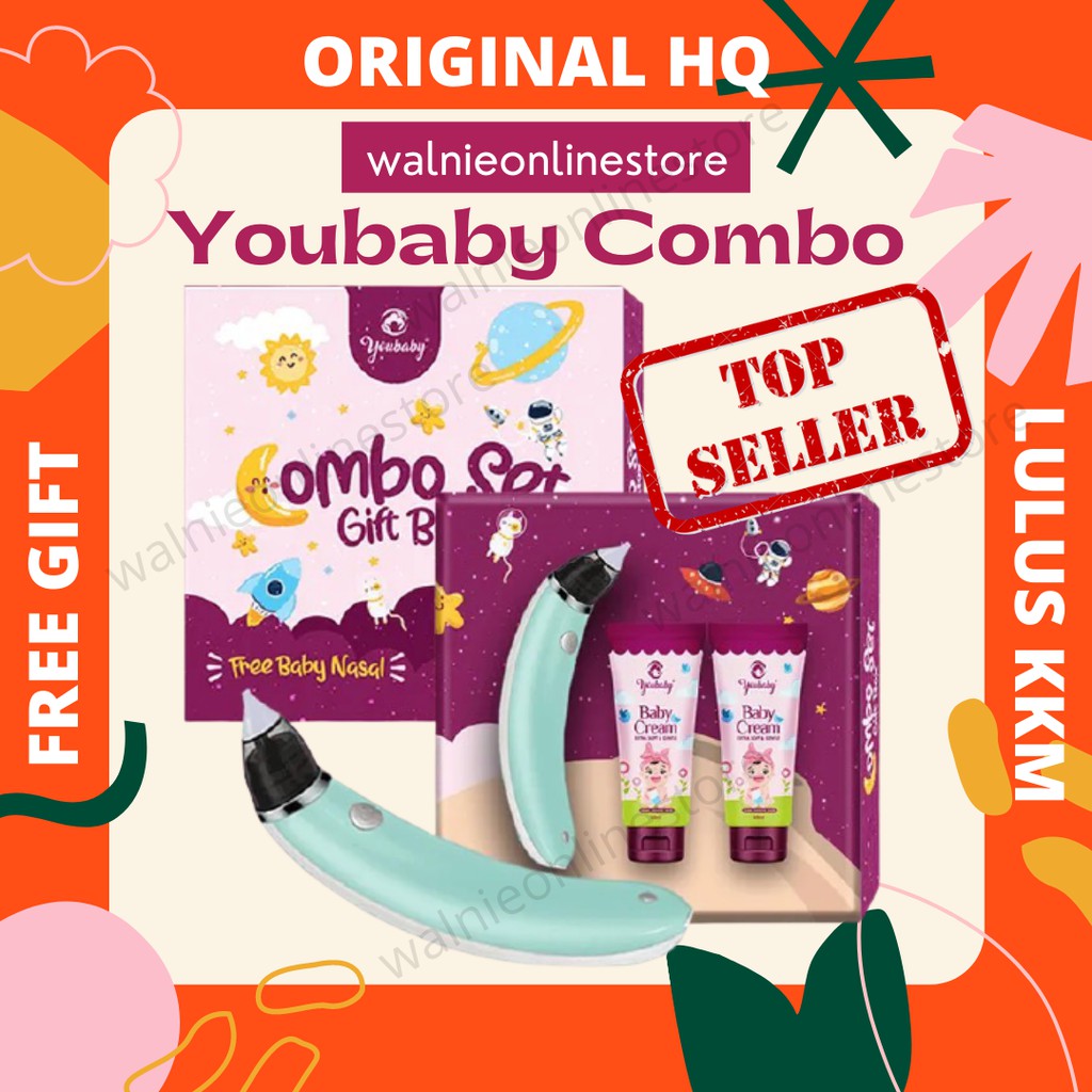 🔥BEST SELLING🔥YOUBABY COMBO GIFT SET BATUK KAHAK SELESEMA RUAM ECZEMA ...