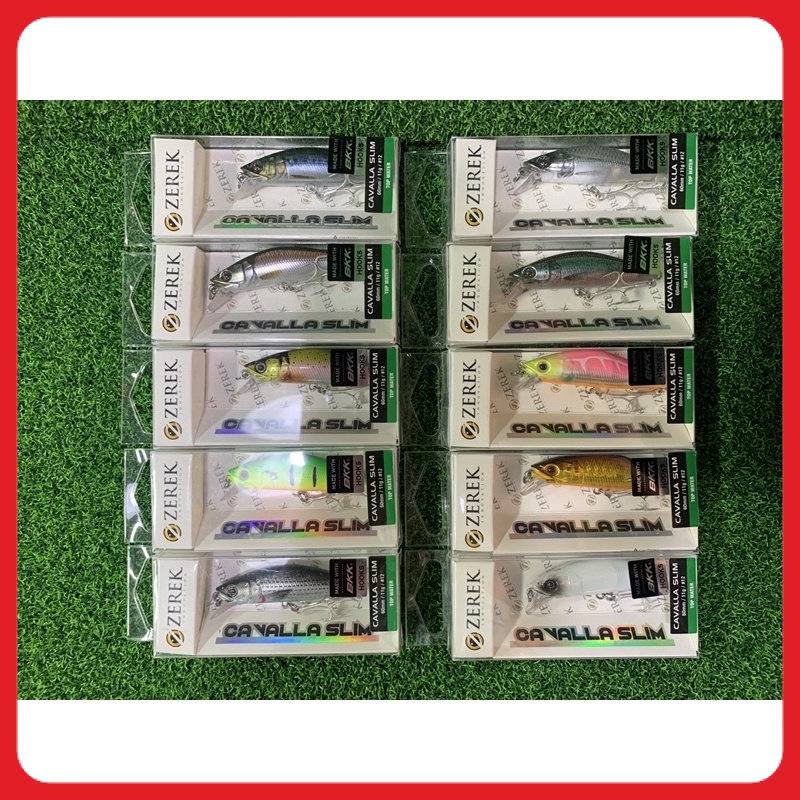 Zerek Cavalla Slim Infinity Series Top Water Fishing Lure (60mm ...