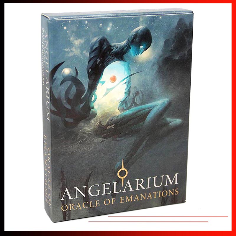 【Ready Stock】32 Cards Deck Angelarium Oracle Of Emanations | Shopee ...