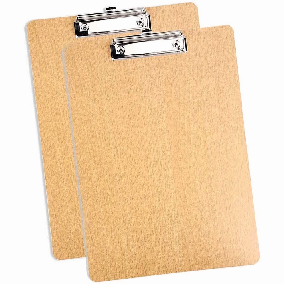 A4 Board Clamp Document Clipboard Wordboard Hardboard Pad Plate Writing ...