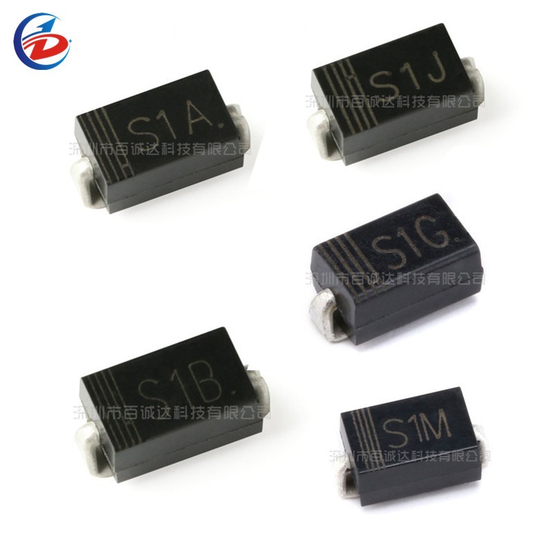 10PCS SMD S1A S1B S1G S1J S1M SMA Universal Diode Rectifier | Shopee Malaysia