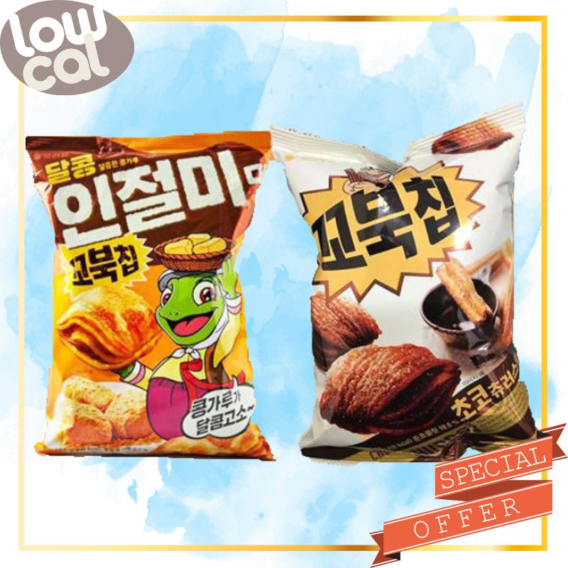 KOREA Orion Turtle Chips Kkobuk Chips Corn Flavour / Coco Churros ...